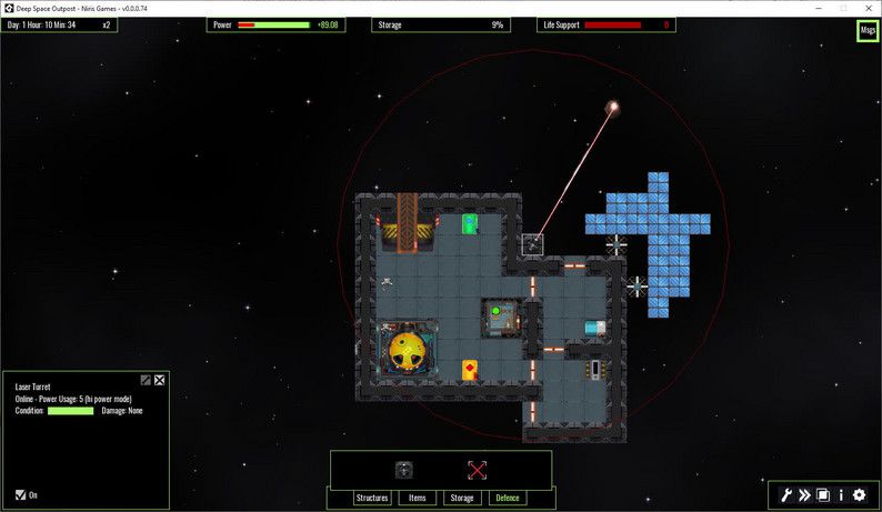 Deep Space Outpost by Niris Games