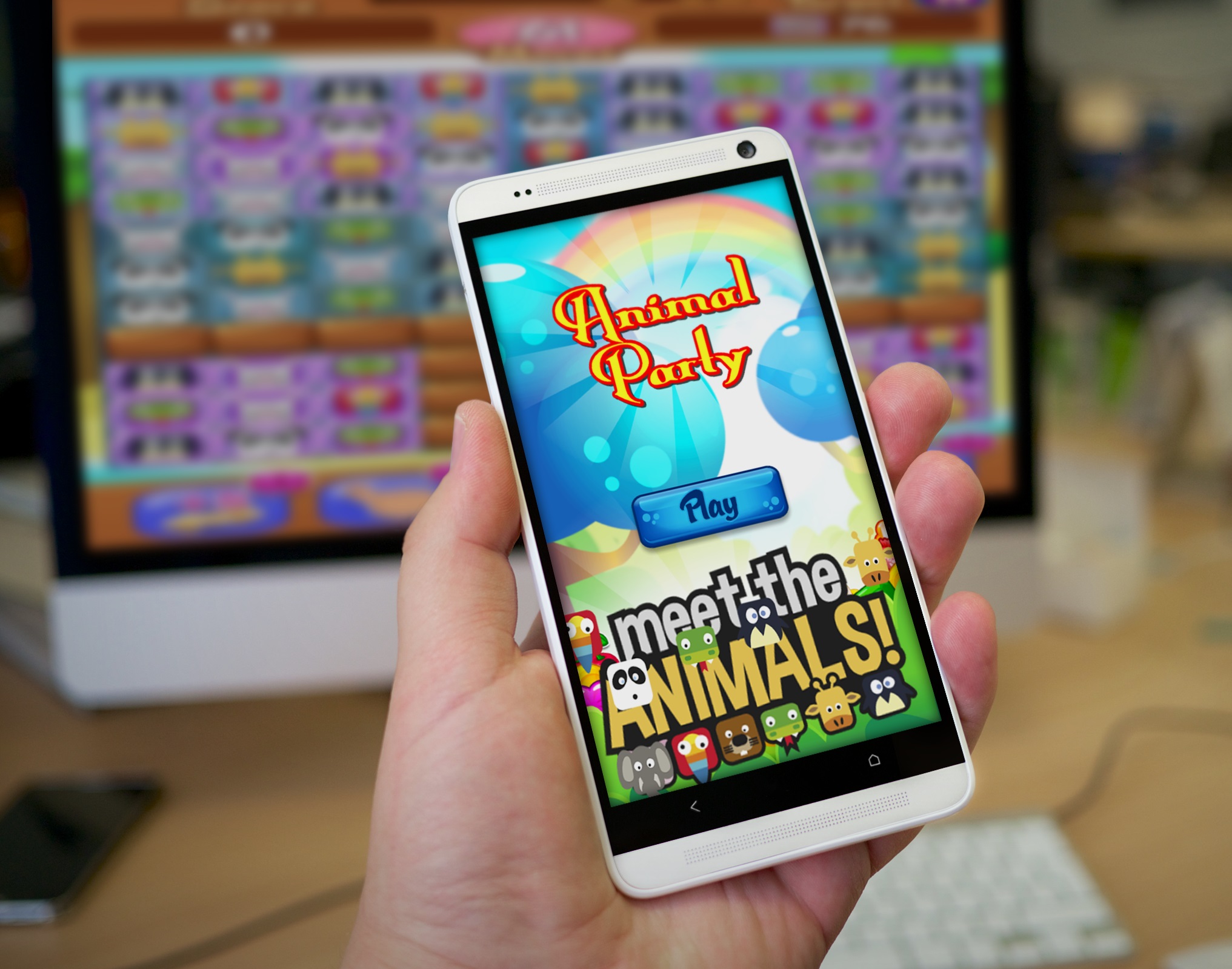 Animal Party Match 3 Games by VizzySoft