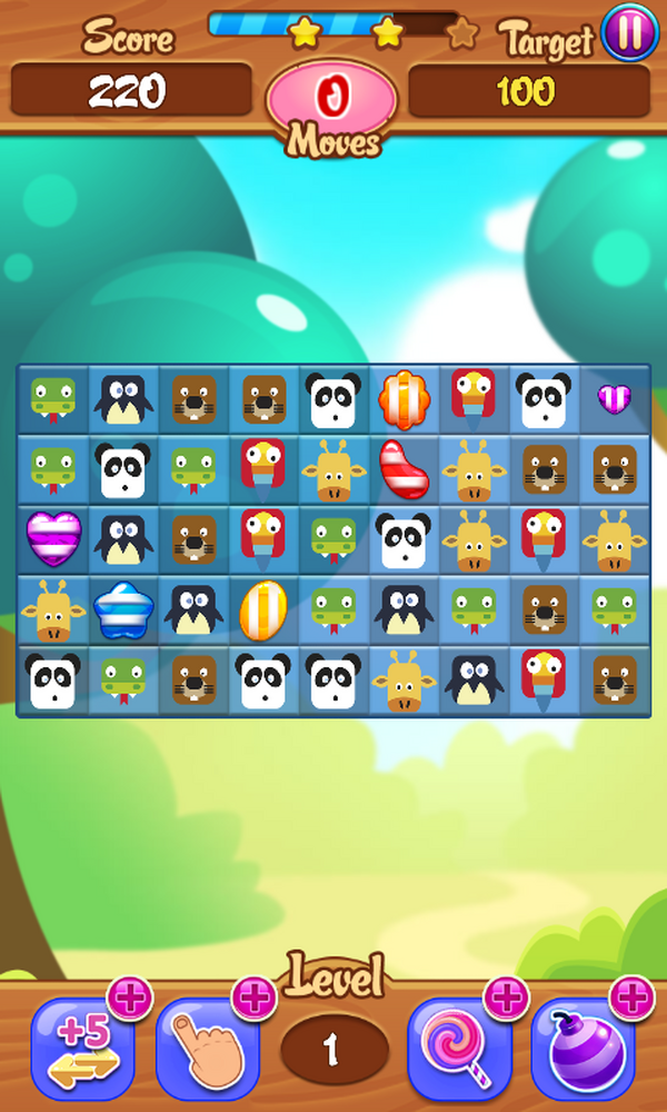 Animal Party Match 3 Games by VizzySoft