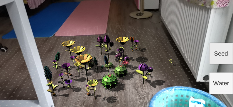 AR Flower Simulator by Hua