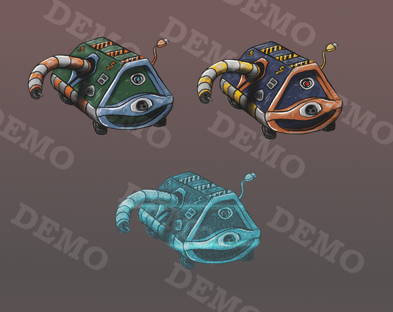 Robot RPG Battlers by Losicek