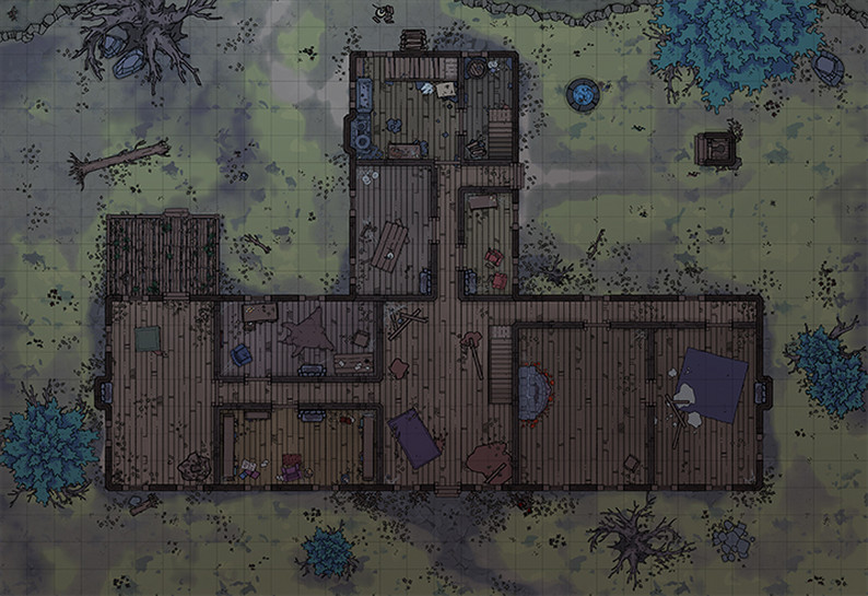 The Haunted House Map Pack by Franz Warm