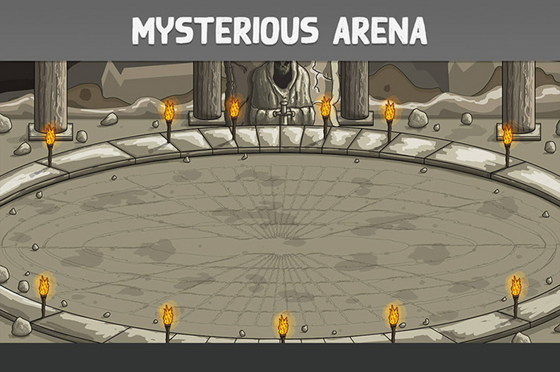 Battle Arena Game Backgrounds by Free Game Assets (GUI, Sprite, Tilesets)