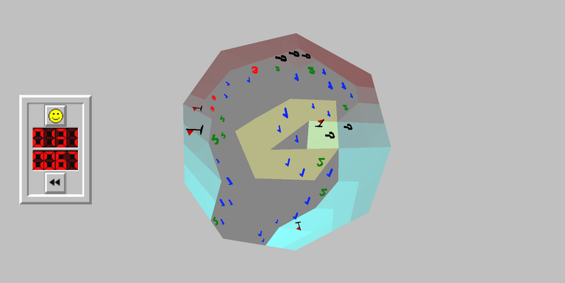 3D Polyhedral Minesweeper by Daanniii