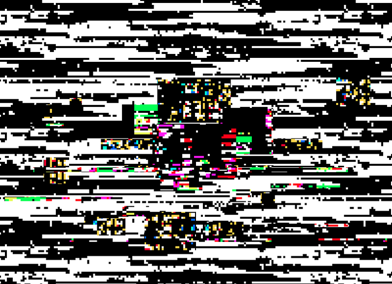 Glitch Pixel Patterns by Dataerase