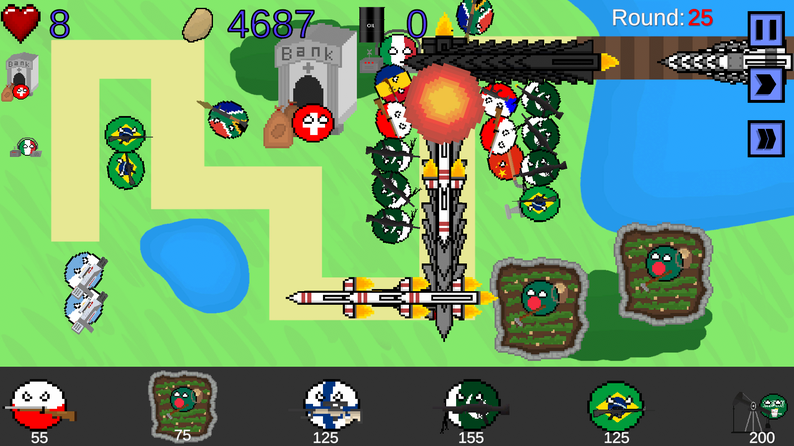 Countryballs: Tower Defense by Oblivity