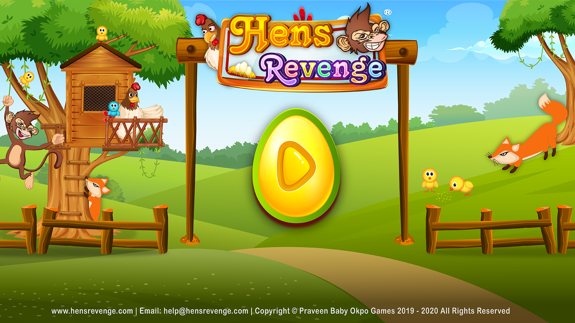 Hens Revenge Free Chicken Games New Games 2020 By Okpogames