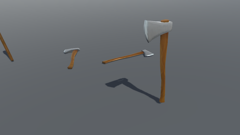 Low Poly Axe by Joseph Riches