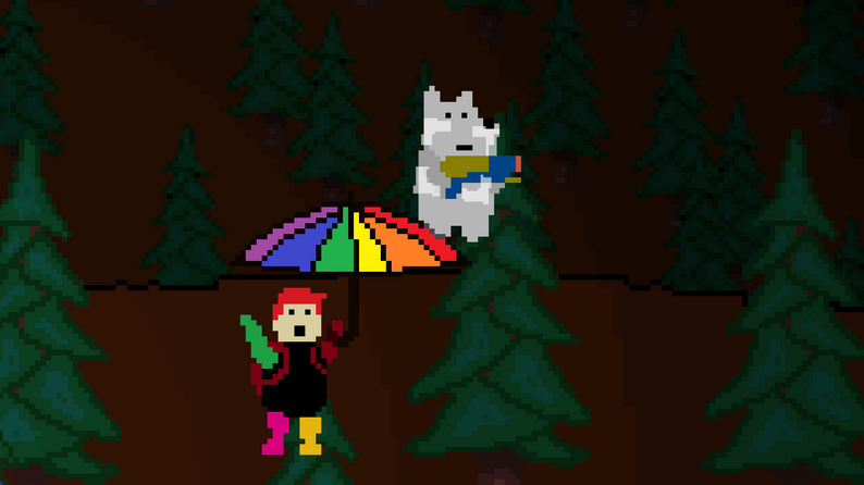 Free Platformer Sprites - Forest Camping 32x32 by madbookstudios