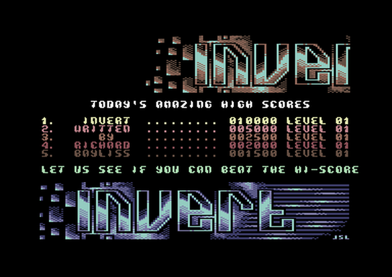 Invert [Commodore 64] by Richard of TND