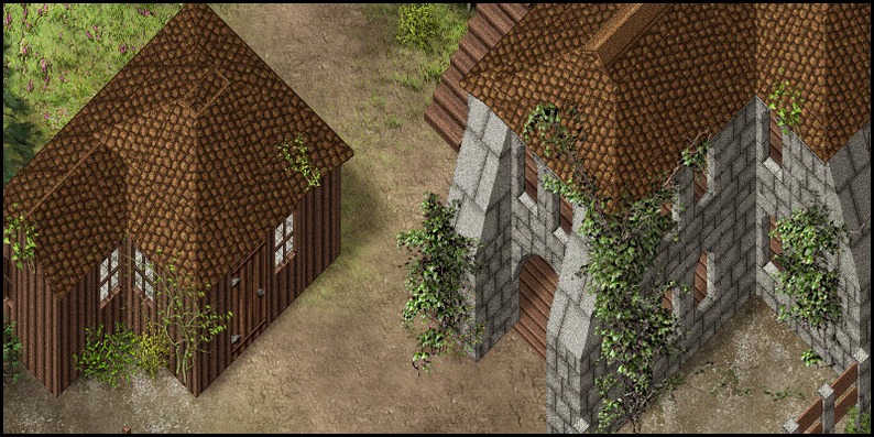 2.5D Medieval Buildings Vol. I by PVGames