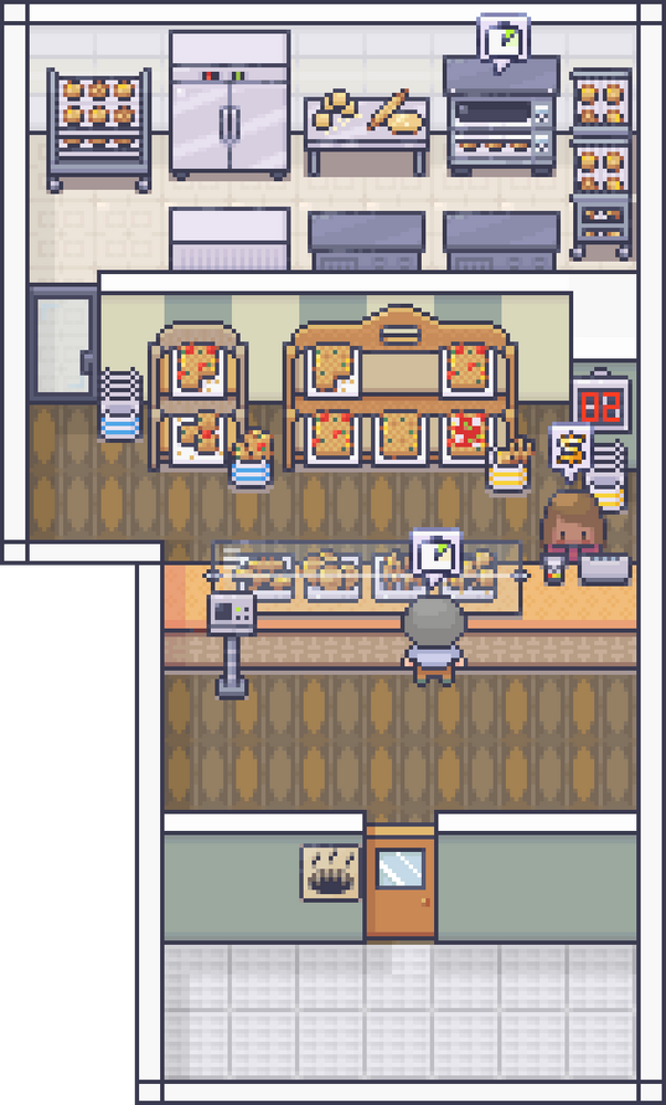 Modern Interiors - RPG Tileset [16X16] by LimeZu