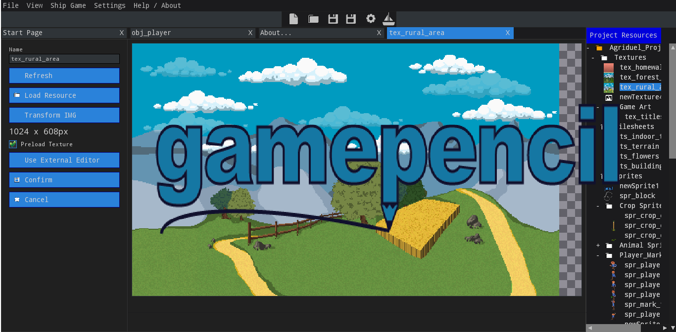 Game Pencil Engine by pawbyte