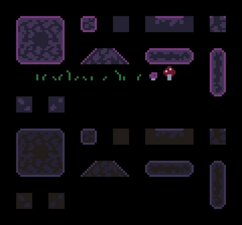 8x8 Metroidvania tiles by Toronja