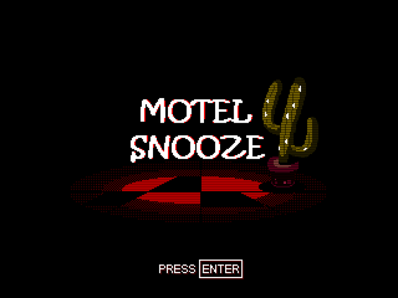MOTEL SNOOZE by Rye Raccoon