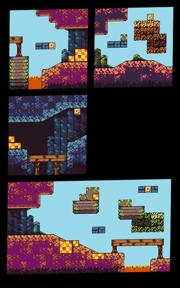 Colourful Platformer - Cave Tileset by Matwek