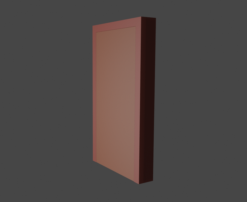Low poly simple door by Isanvel