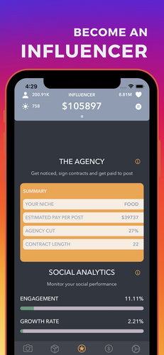 Influencer - Life Simulator by chimpanzee