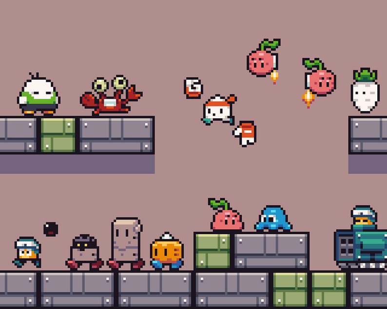 Sprite Pack 2 by GrafxKid