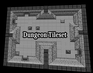 32x32 Pixel Dungeon Tileset by Kuro Ren
