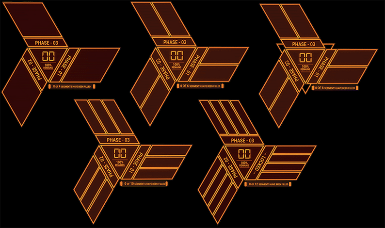 Retro Future RPG Clocks by CoryMcD