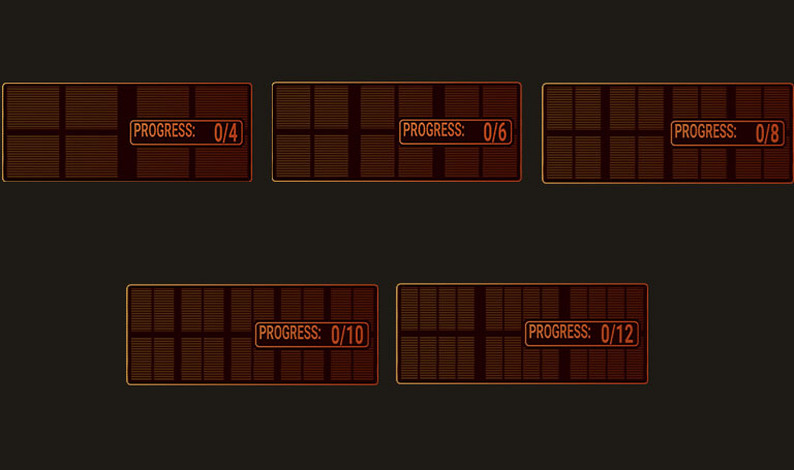 Retro Future RPG Clocks by CoryMcD