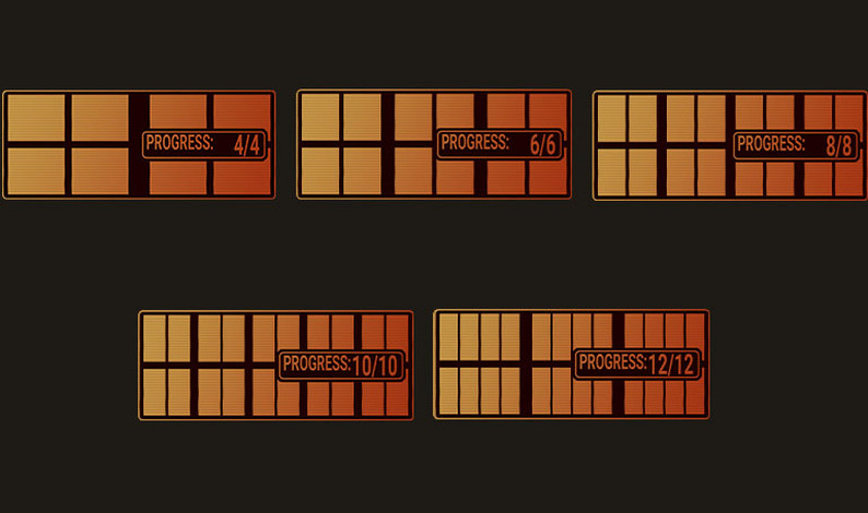 Retro Future RPG Clocks by CoryMcD