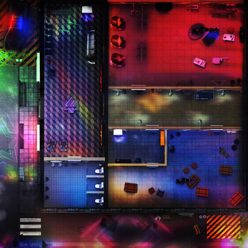 Ultimate Cyberpunk Map Bundle by LionBanner