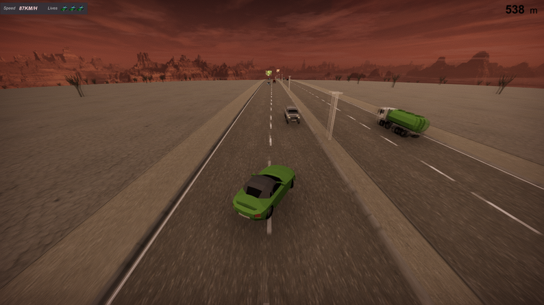 Infinite Road by bilke