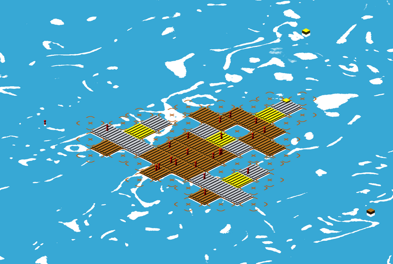 Crazy Rafts by blondeman