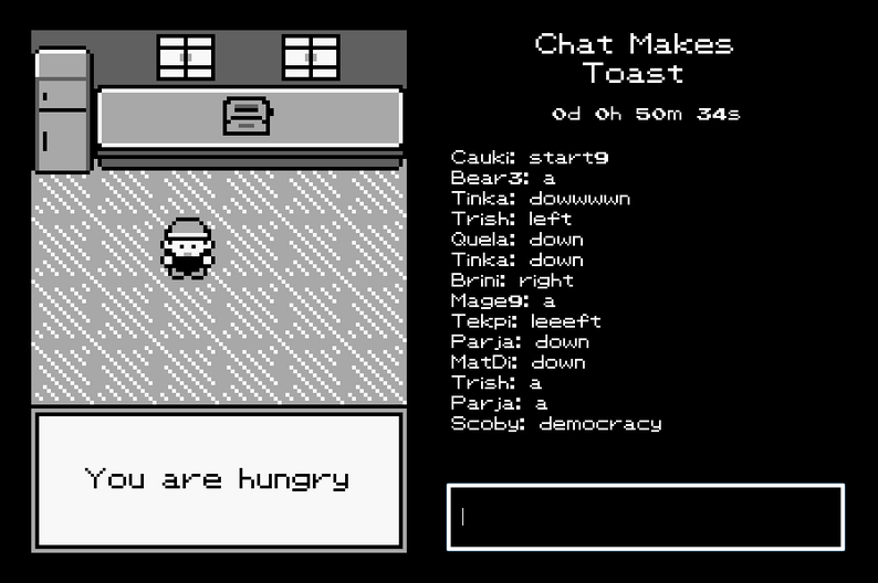 Chat Makes Toast by Murilo Trigo