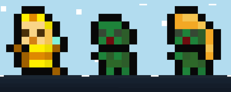 Full Zombie asset pack by 8Bee Pixel Artist