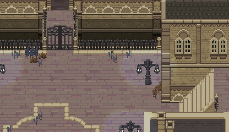 Gothic City Tiles by Max Mraz