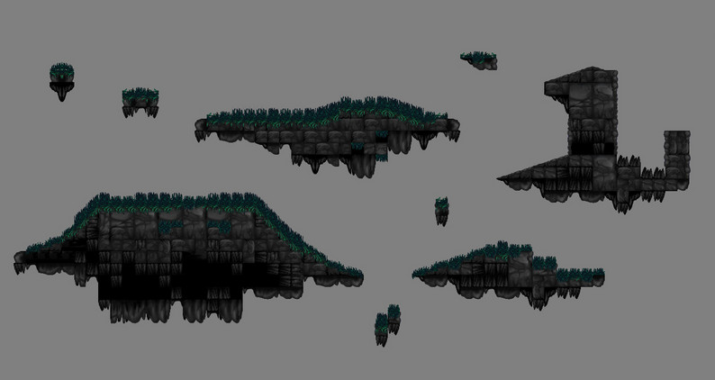 Castlevania theme tileset by fidasx