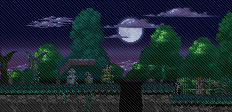 Castlevania theme tileset by fidasx