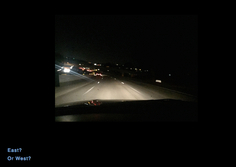 Driving Alone at Night by rileyeleanor