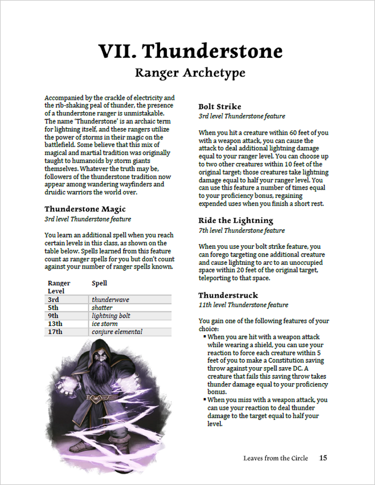 Leaves from the Circle by Alex Clippinger