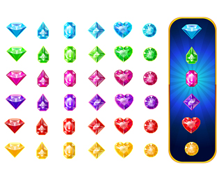 Gems Pack by Sandra Haro