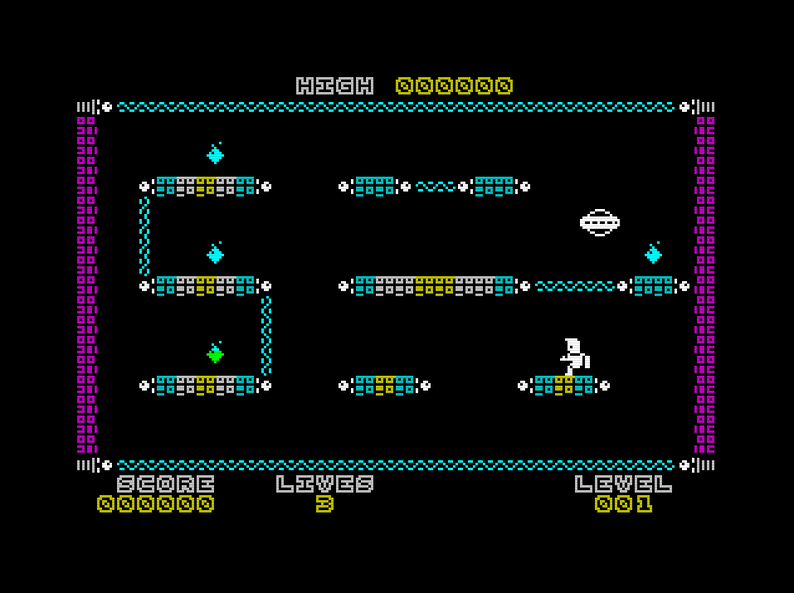 Jetpack Jock for the ZX Spectrum by Gaz Marshall