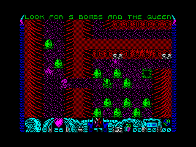 Alien Girl - ZX Spectrum by Javier Fopiani