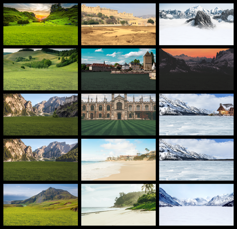 Realistic Backgrounds for RPG Maker by LadyLuck