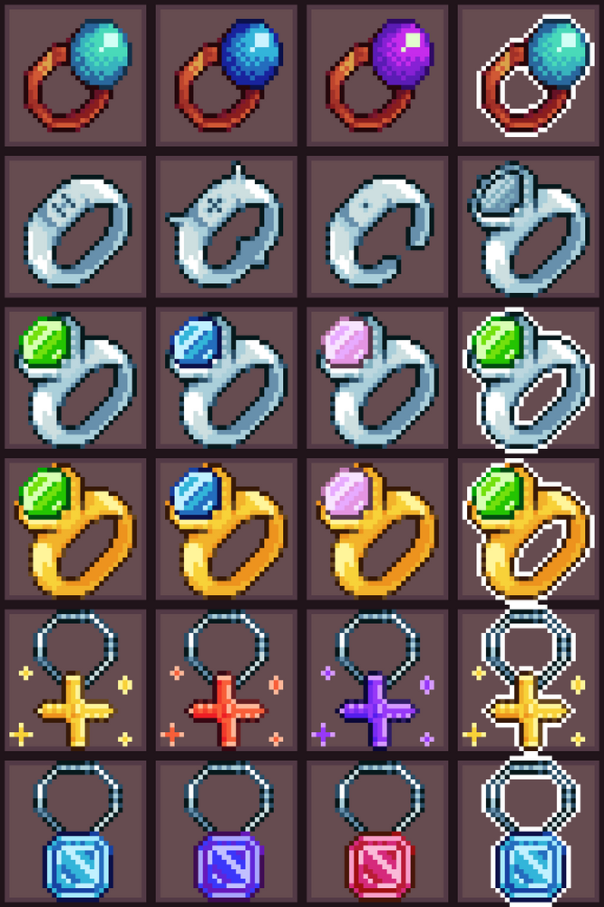 RPG ARSENAL - [32x32] RPG icons by LimeZu