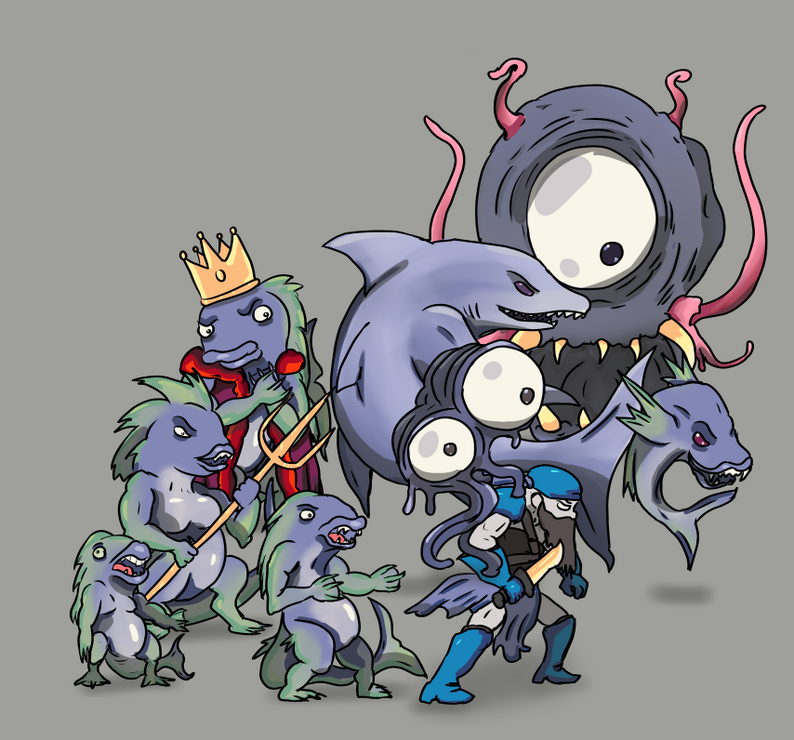 Negative's Ever Growing Monster Pack by Negative Inspiration