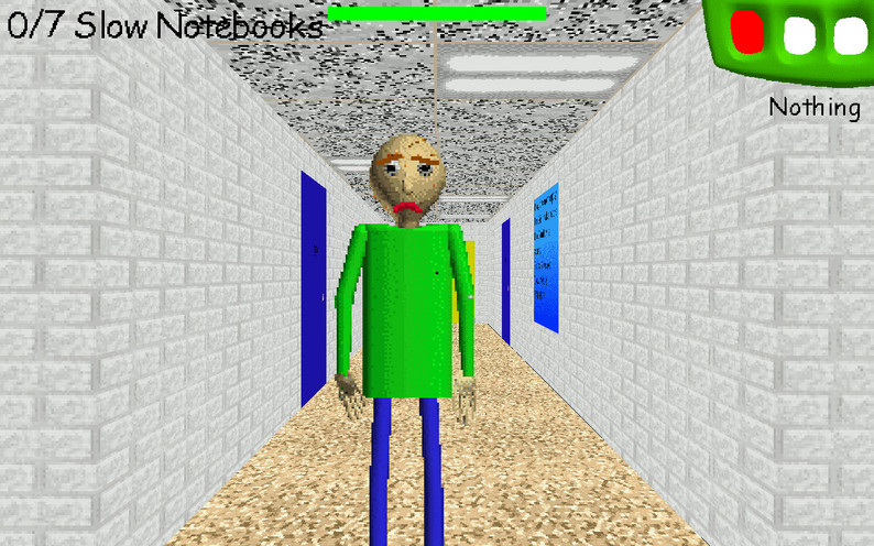 Baldi's Basics Super Slow Edition by PSPLeafFox