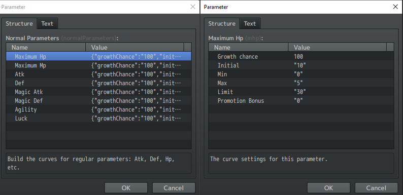 Hakuen Studio Class Curve for RPG Maker MZ by Hakuen Studio