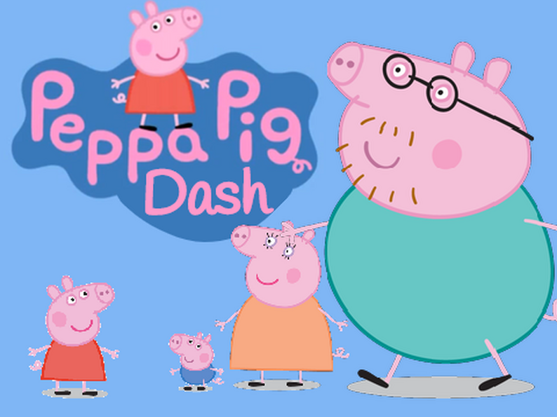Peppa Dash (a peppa pig fan game) by nono4sho