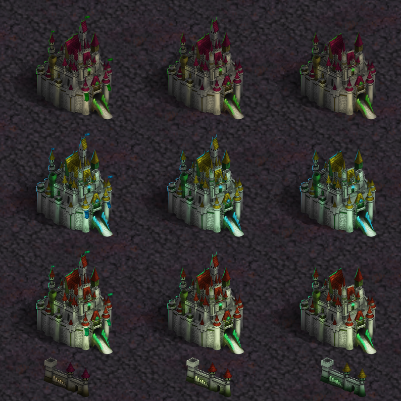 Isometric Enemy Base by Jaqmarti