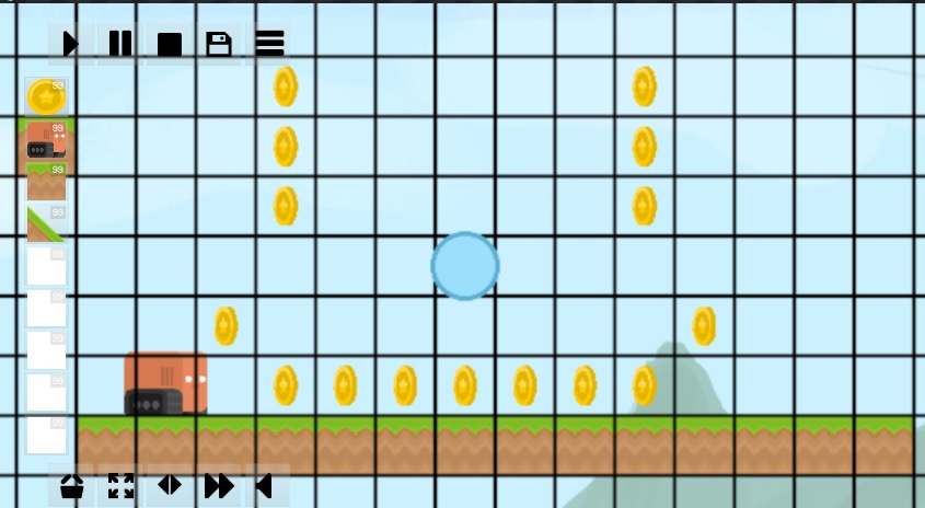 Template 2D Editor by cronofear.dev.games
