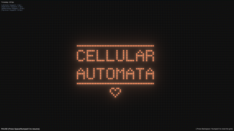 Conway's Game of Life - Cellular Automata by PtitPoly