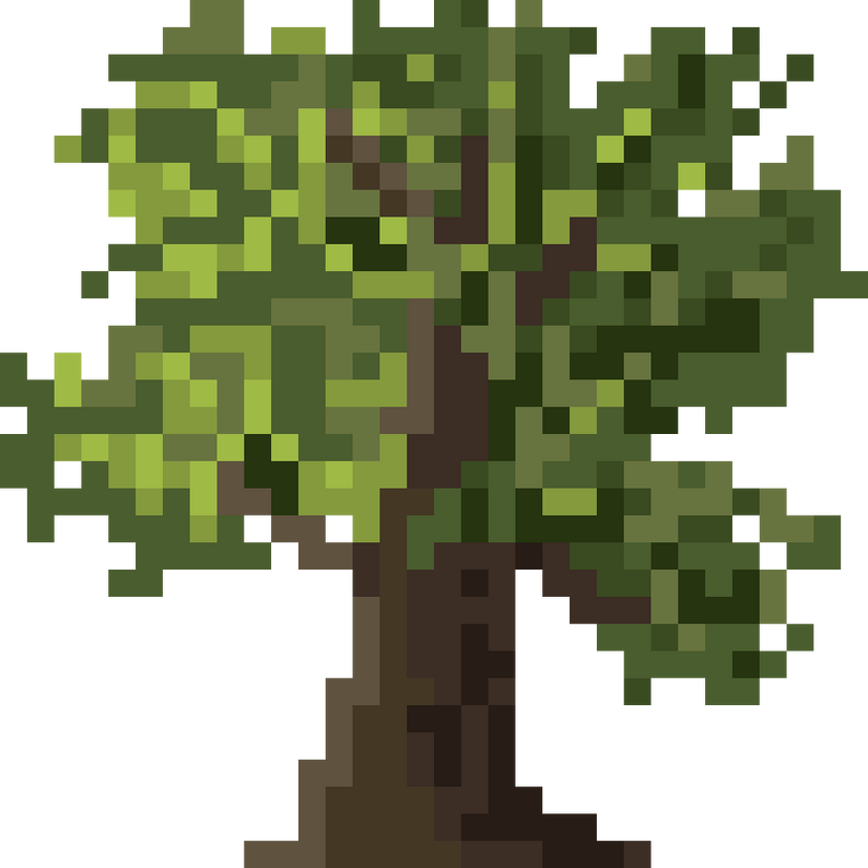 Free Pixel Trees 32x32 by Danaida